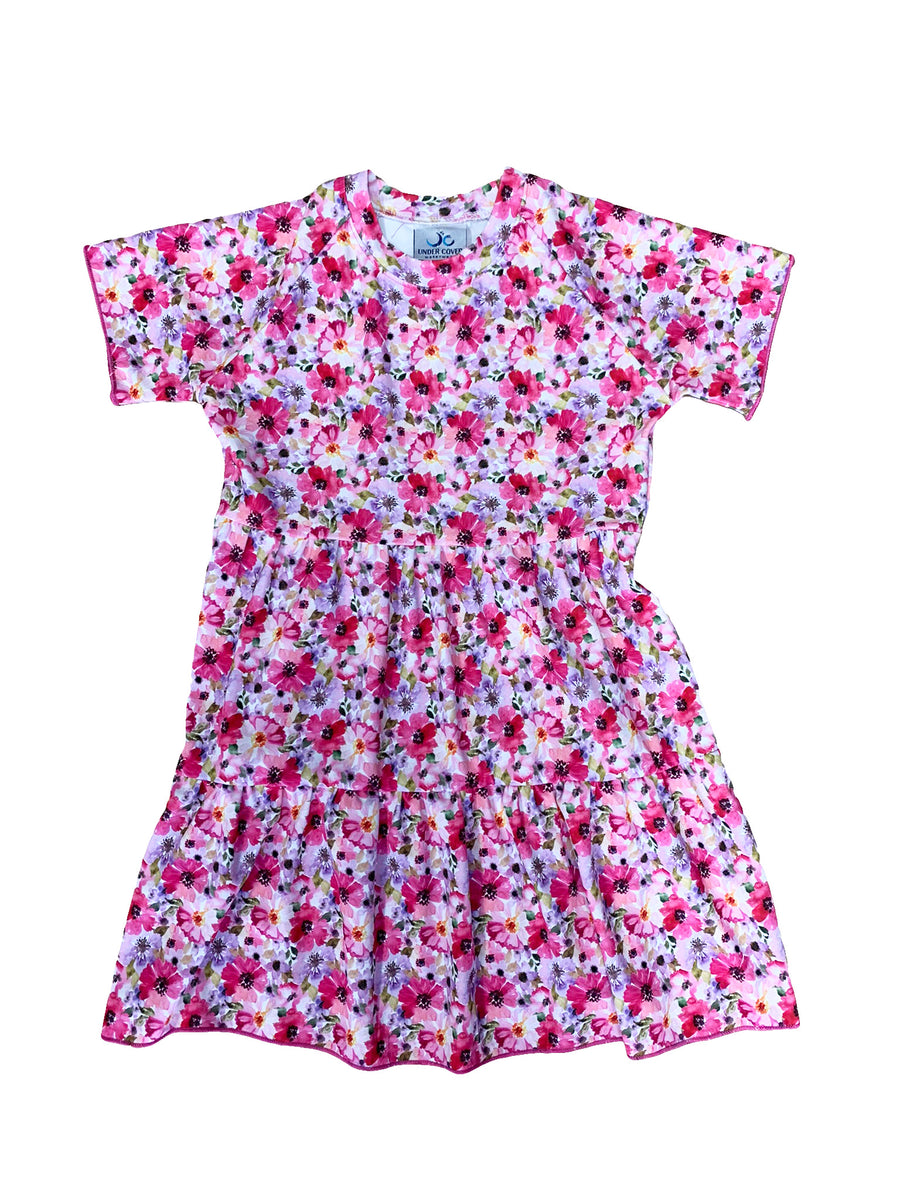 Mini Me Floral Prairie Swim Dress